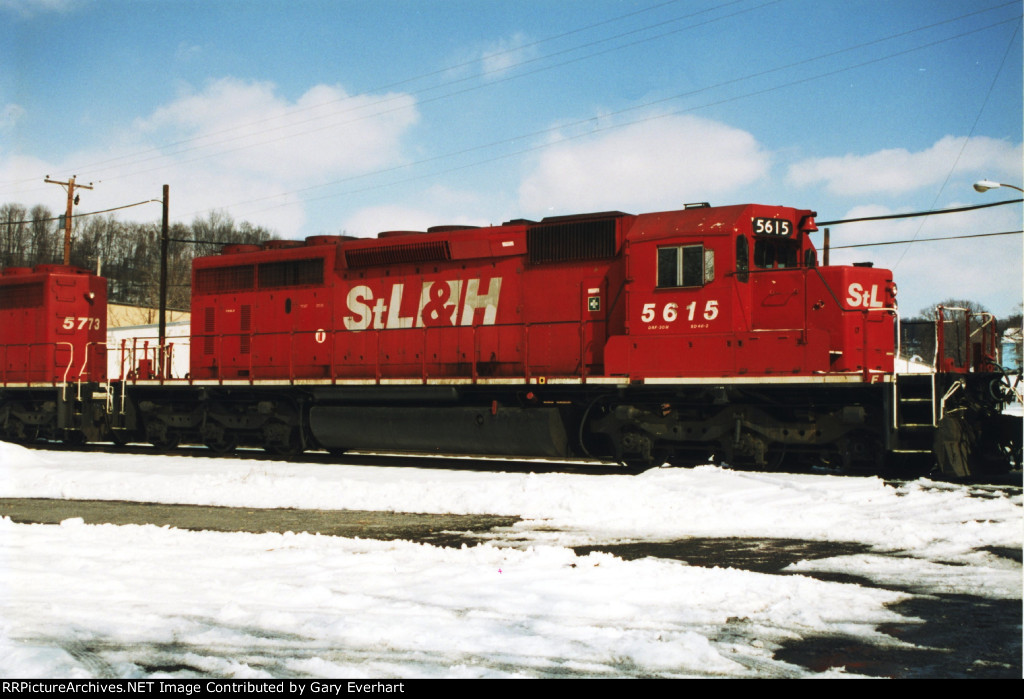 STLH SD40-2 #5615 - St Lawrence & Hudson
